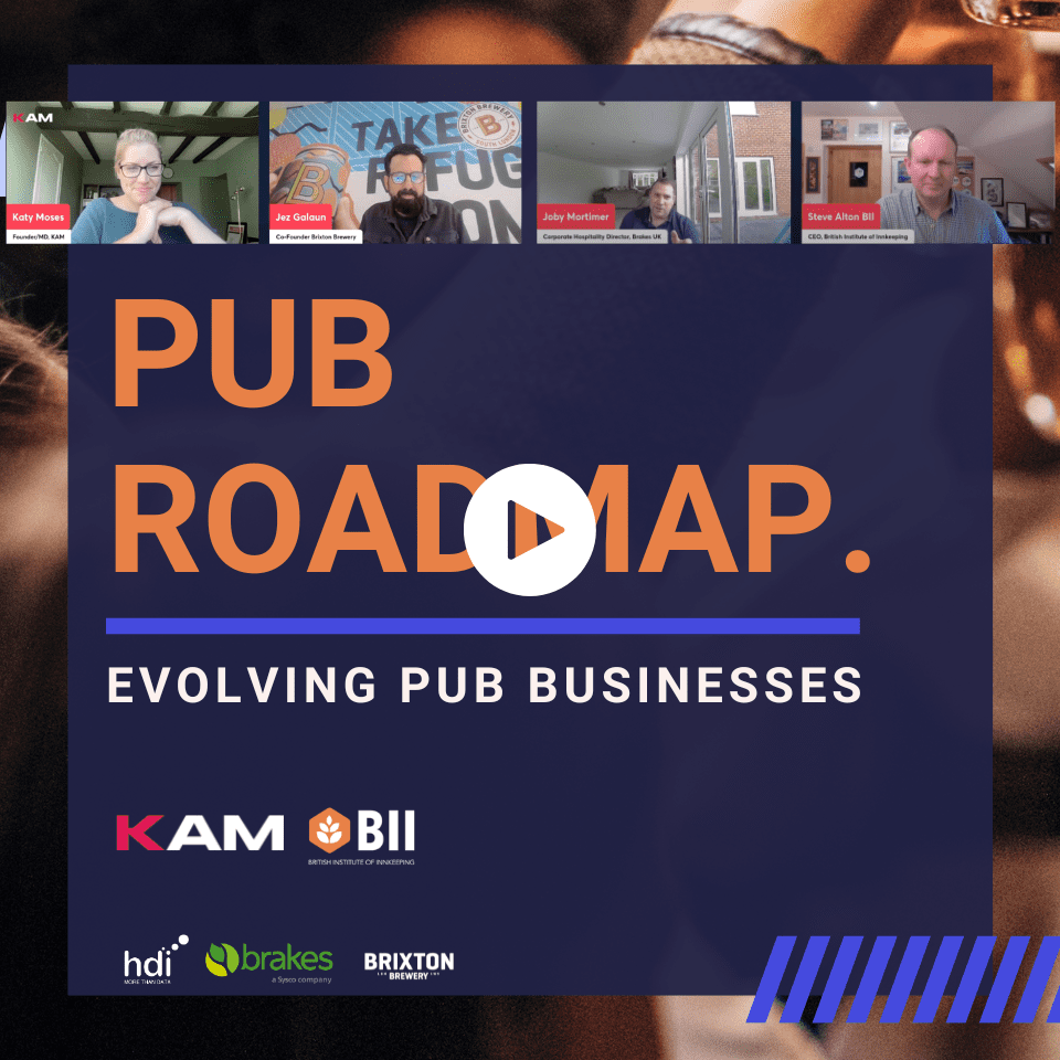 Pub Roadmap: the headlines & panel - KAM