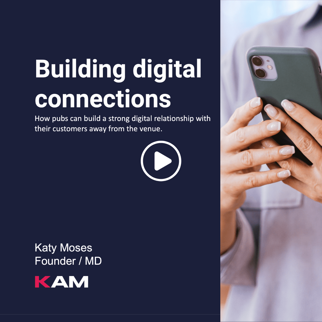 Driving a digital connection with customers - KAM